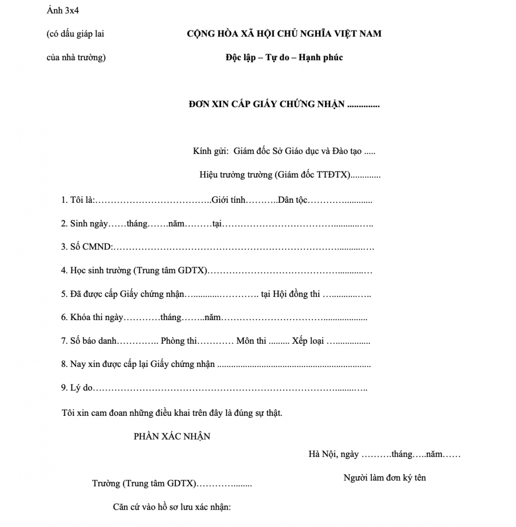 Những điều cần biết về Giấy chứng nhận kết quả thi THPT Quốc gia